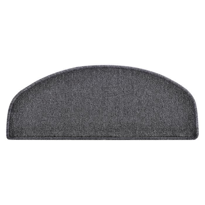 Lot de 15 marchettes d'escalier semi-circulaires antidérpantes 65 x 24 ...