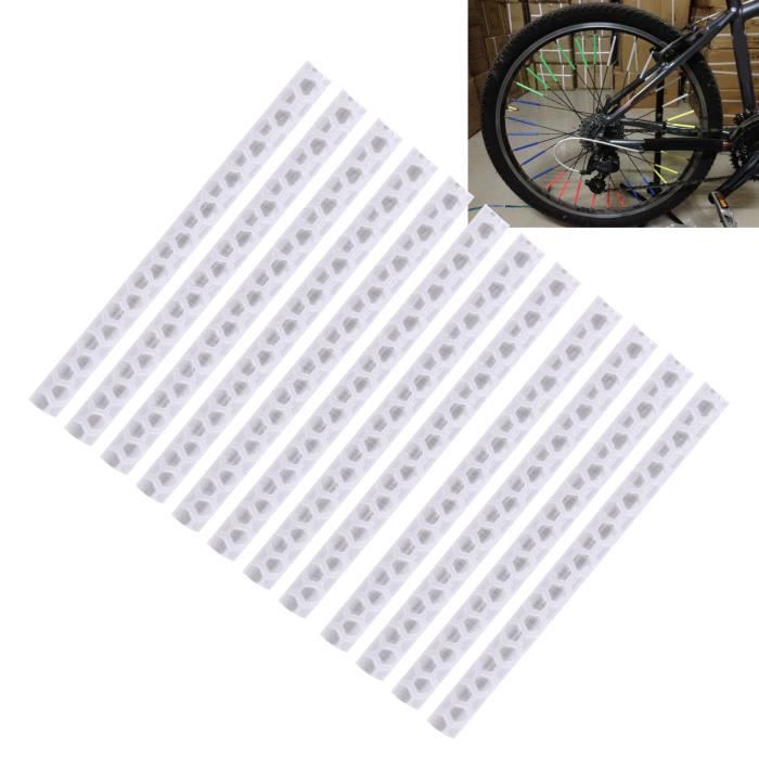 FYDUN Réflecteur de rayon de vélo 12pcs Réflecteur de Rayon de Roue de ...