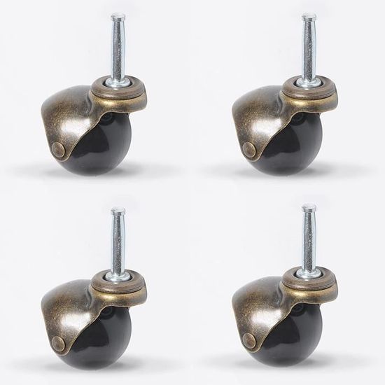 Roulettes à Billes de Transfert,Roulettes a boule arrondie avec Long ...