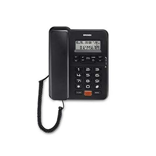 BRONDI OFFICE DESK TÉLÉPHONE DE BUREAU FILAIRE AVEC ÉCRAN - Cdiscount ...