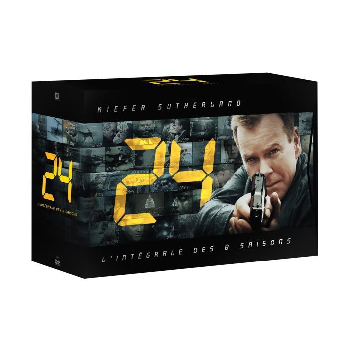 DVD Coffret 24 heures chrono, saison 1 à 8 ; 24... - Cdiscount DVD