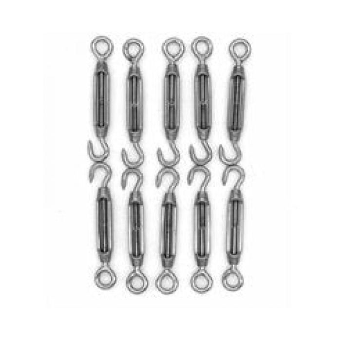 Lot de 10 illets Crochet M4 en Acier Inoxydable 304 Kit de Matriel de ...