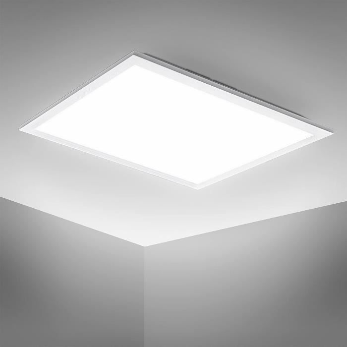 Panel Led Ultra Slim, Plafonnier Bureau, Éclairage Plafond, Platine Led ...