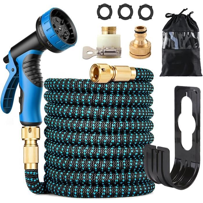 Tuyau D‘Arrosage Extensible 30M-100Ft, Tuyau Extensible, Tuyau D ...