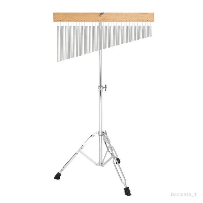 Carillon à barre - Instrument de musique - 36 tons - Métal - Support ...