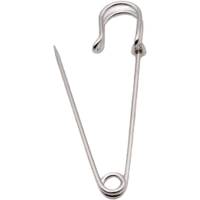 Lot de 3 grandes épingles à nourrice en métal pour bijoux, travaux ...