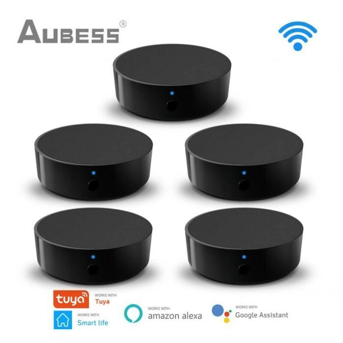 5pcs Télécommande Universelle Wifi Ir Tuya Application Smartlife