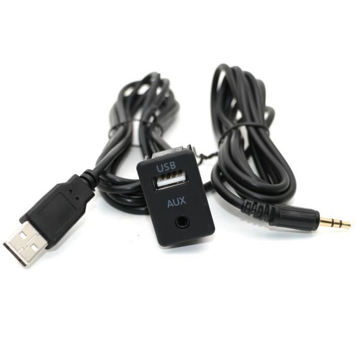 Panneau de Port USB Type C Universel pour Tableau de Bord de Voiture ...