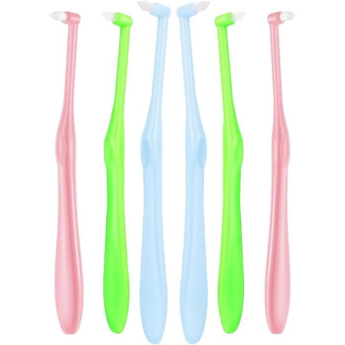 Lot De 6 Brosses À Dents Tuft - Petite Brosse À Dents - Brosse À Dents ...