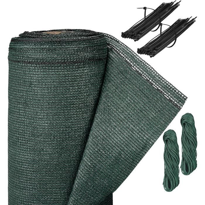 Brise-Vue, 2 X 25 M, Pour Jardin, Balcon Et Terrasse, Résistant Aux Uv Et Intempéries, Tissu ...