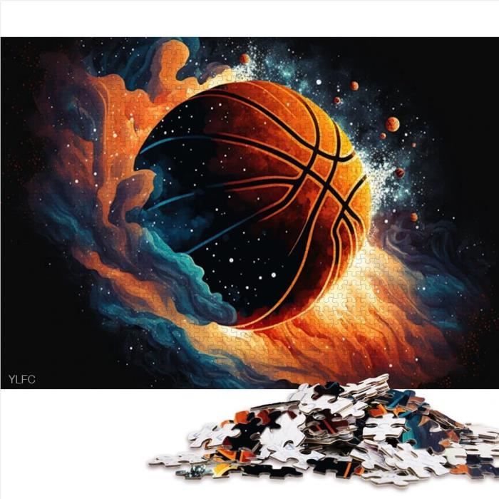 Puzzle Basket-Ball 1000 Pièces Puzzles En Bois Pour Adultes Et Enfants ...