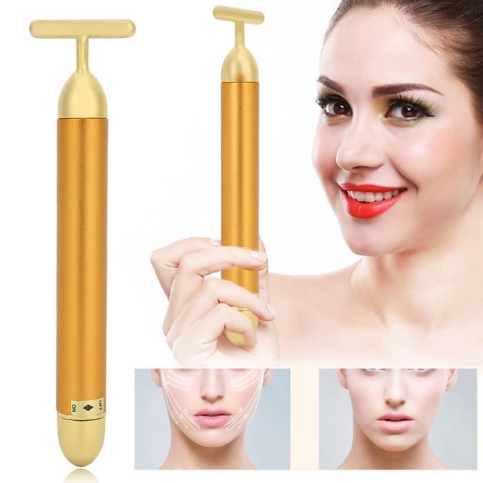 Mad 24k Gold Face Massage Stick Lifting électrique Raffermissant