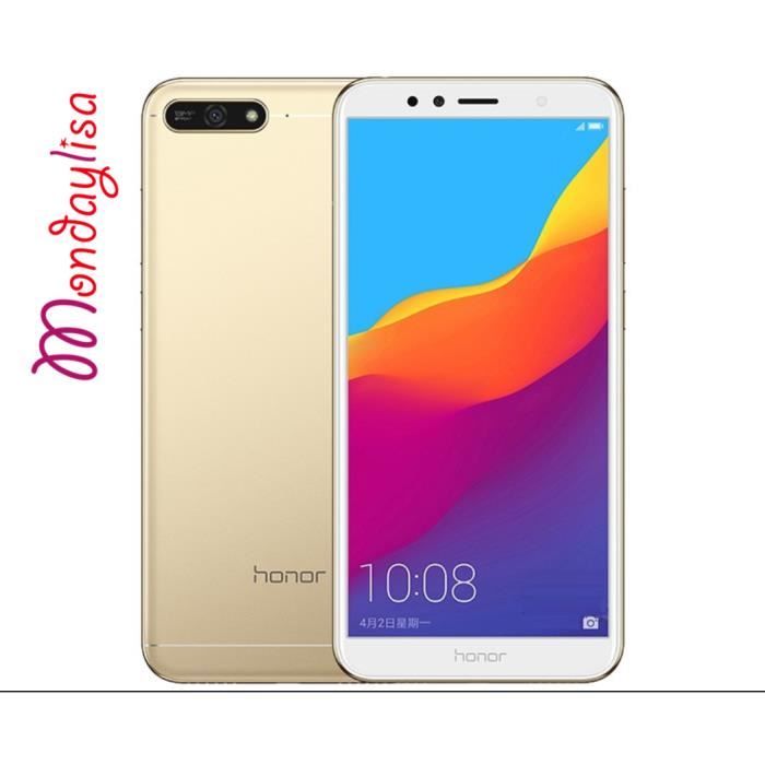 HONOR 7A 2Go+32Go Android 8.0 3000mAh Histen Lecteur de visage Or ...