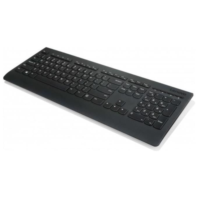 Clavier sans Fil - Lenovo - 4X30H56861 - QWERTY Italien - Noir ...