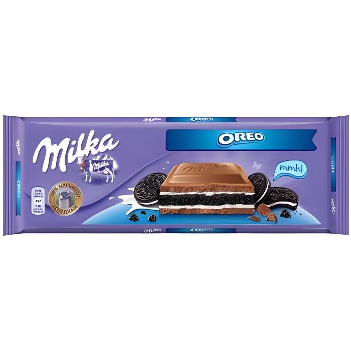 Milka Biscuit Oreo [Tablette de 300g] - Cdiscount Au quotidien