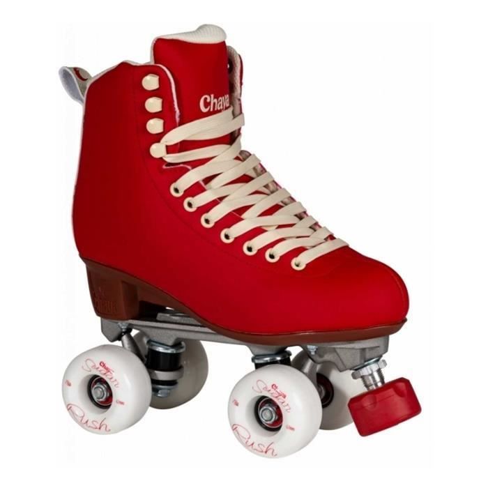 Roller Quad CHAYA Deluxe Ruby 36 Blanc - Patins complet - Adulte - Achat / Vente Roller Quad ...