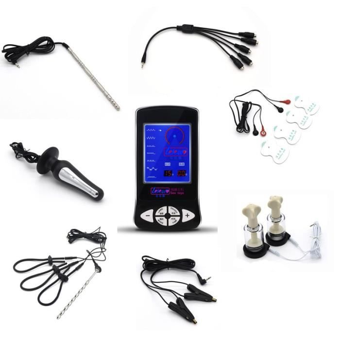 Électrochocs mamelon de sein pinces à ventouse prise Anal cathéter son anneaux de pénis ...