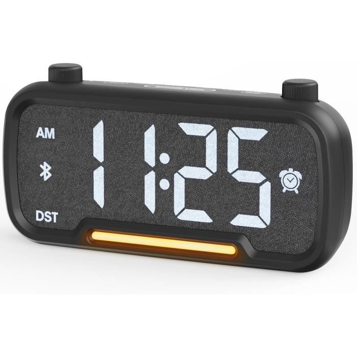 Radio Réveil, Numérique Réveil Avec Enceinte Bluetooth, Port De ...