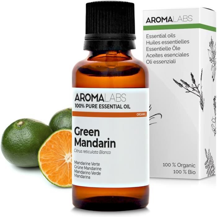 Huile Essentielle Mandarine Verte - 30Ml - 100% Pure, Naturelle ...