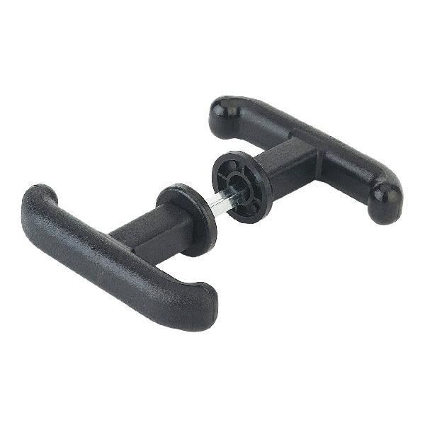 Poignée de garage double ABS Noir - Thirard - Cdiscount Bricolage