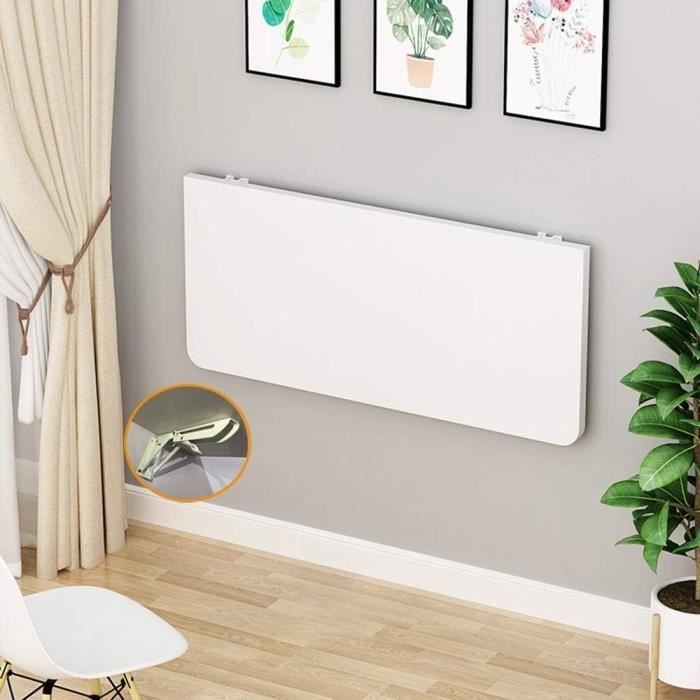 Table De Balcon D'Angle Pliante Murale En Bois, Table De Salle À Manger ...