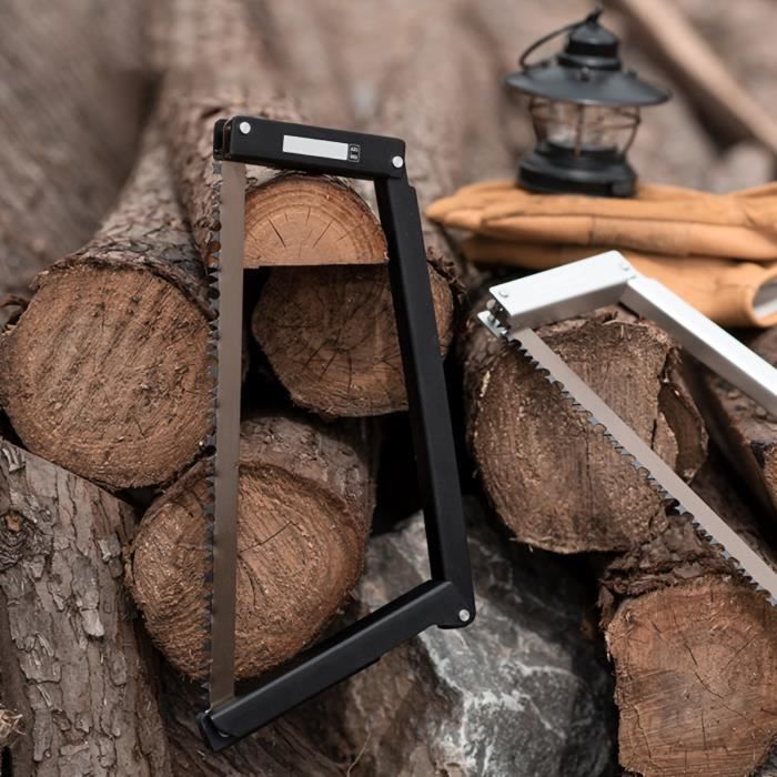 Vvikizy scie pliante Scie de Camp pliante Portable, scies à main rectangulaires multifonctions ...