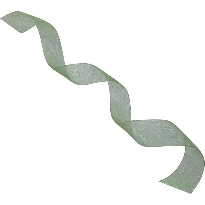 C50810 - Ruban En Organza Organdi Décoratif Brillant - 20Mmx45Mètres ...