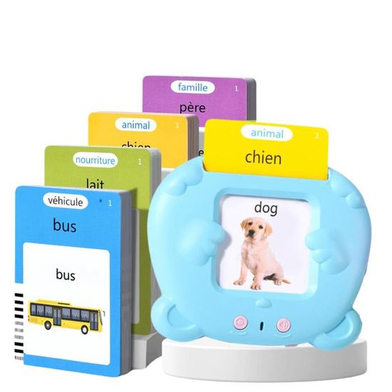 Cartes parlantes éducatives bilingue pour enfants - Cdiscount Jeux - Jouets