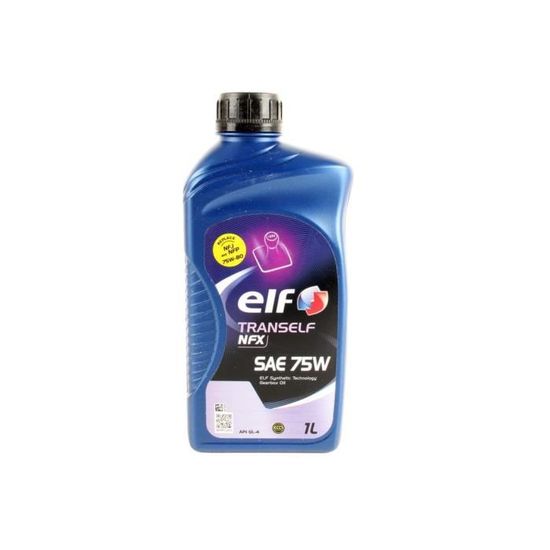 Huile de Boîte de Vitesses ELF TRANSELF NFX 1L SAE 75W - Cdiscount Auto