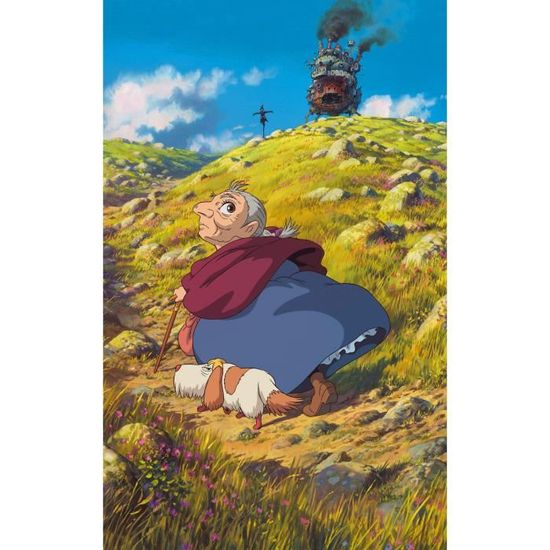 ZUIG-435 Diy 5D Animation Diamond Painting Kit, Howl'S Moving Castle ...