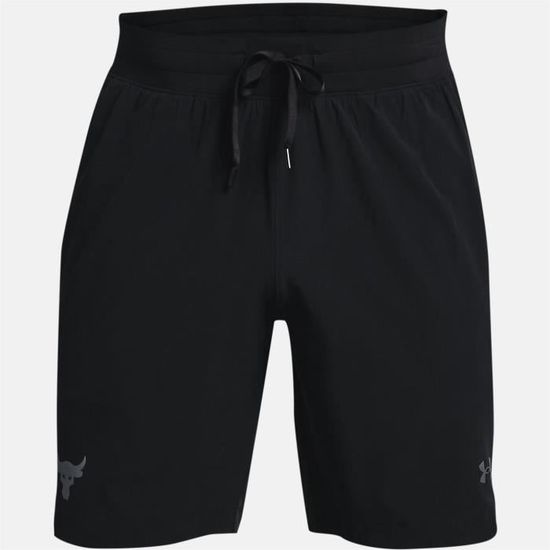 Under Armour Project Rock Snap Short Sportif Hommes Noir/gris ...