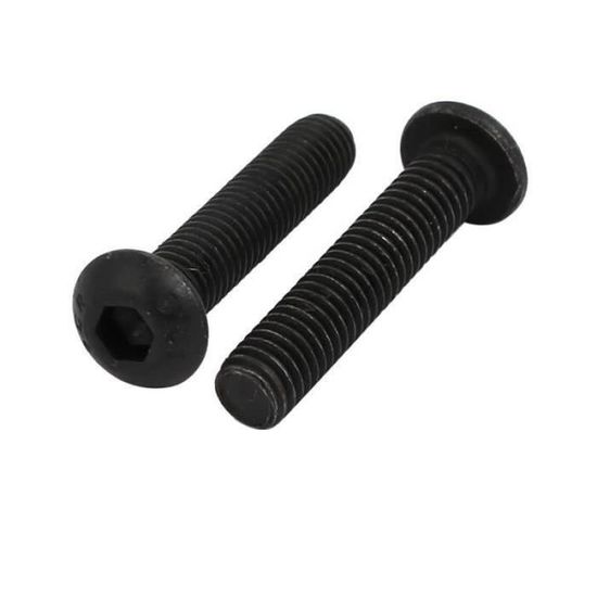 VERYNICE-MAP 2Pcs M6x30mm Vis Filetage à Gauche Vis Mandrin Perceuse ...