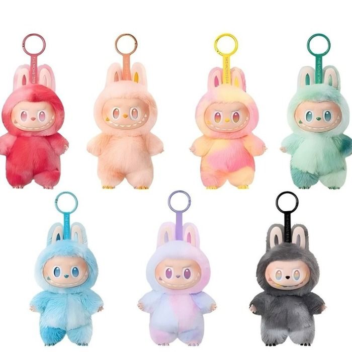 Aléatoire 6 pcs - labubu 3ème génération Monster Series jouet en peluche pour cadeaux ...
