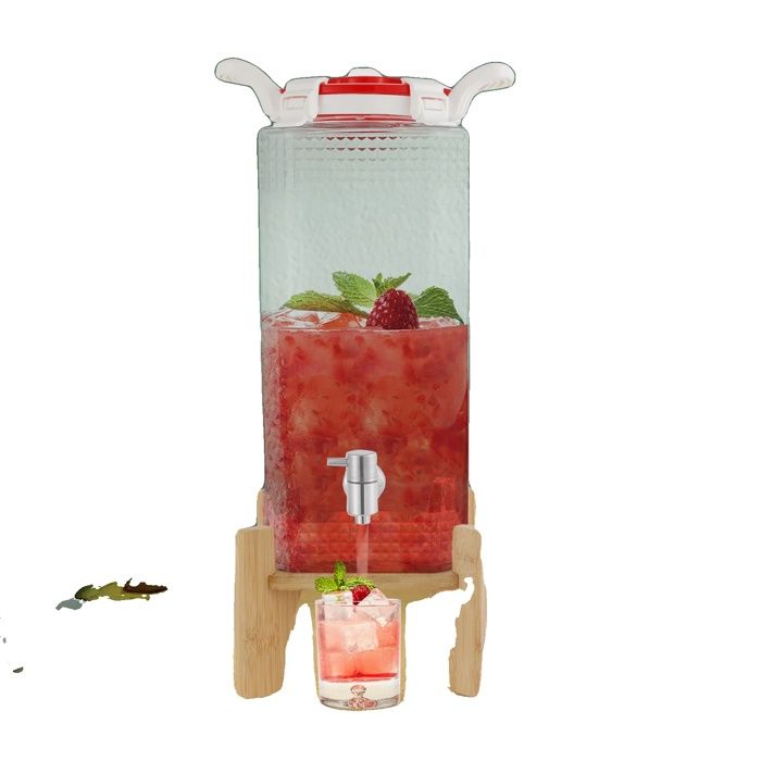 Distributeur de Boissons Jus, Acier Inoxydable 304, Verre, Grande ...
