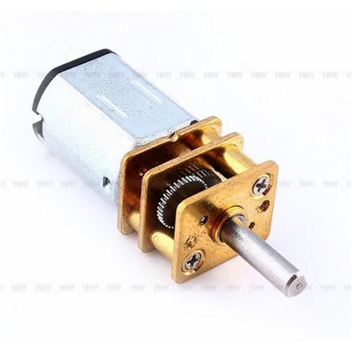 Mini GA12-N20 DC 12V 100RPM Moteur Électrique Motoréducteur Engrenage ...