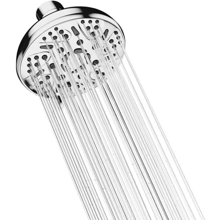Tête De Douche, Haute Pression Réglable, Suspendue Pommeau De Douche ...
