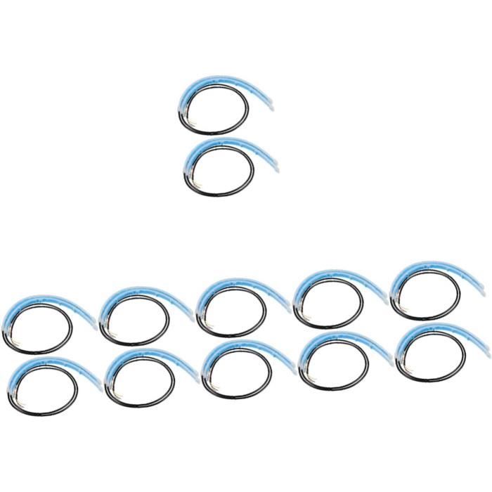 12 Pièces Balade De Jour Flexible Dirigé Bande De Phare Flexible ...