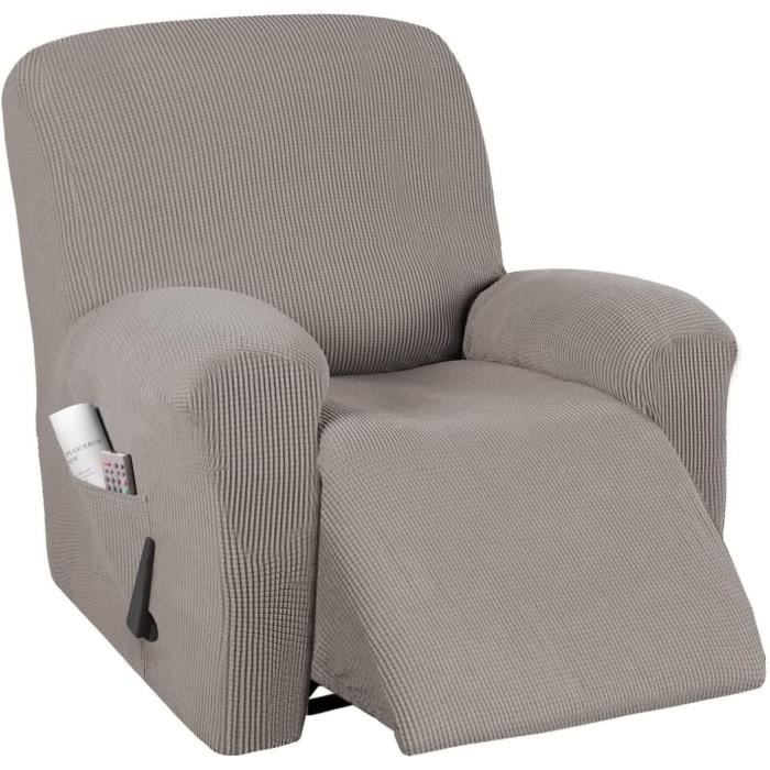 Housse de fauteuil inclinable extensible, housse de fauteuil inclinable ...