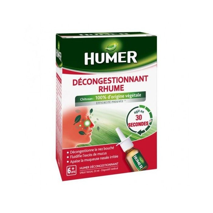 Humer decongestionnant rhume spray nasal 20ml - Cdiscount Santé - Mieux ...