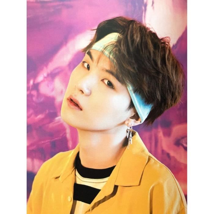 GUd-1974 5D DIY Affiche de Couverture BTS Suga Bangtan Boys Diamant Dessin Bricolage Broderie ...