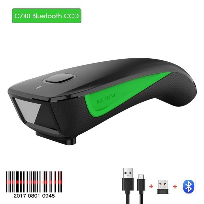 Scanner de codes à barres sans fil Bluetooth NETUM E800 - AUTREMENT ...