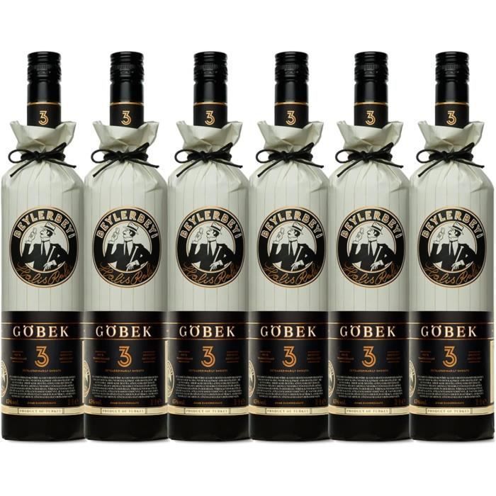 Beylerbeyi - Göbek Raki 6 x 100cl - Eau de Vie Turque Aromatisée à l ...