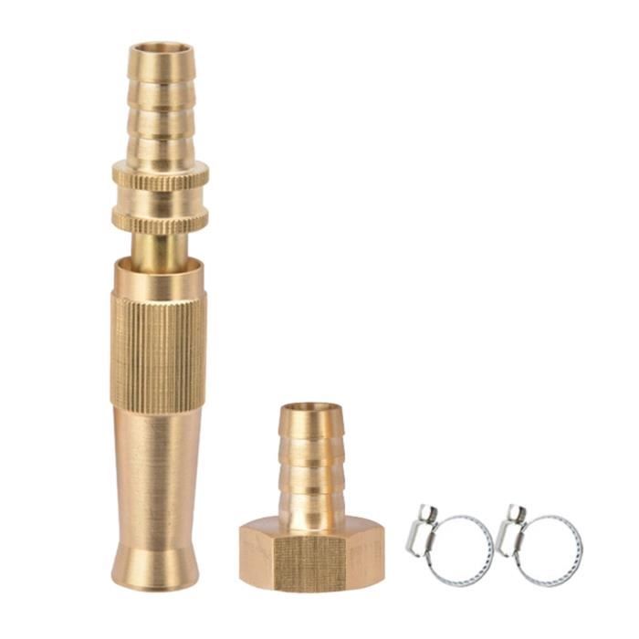 Buse de pulvérisation en laiton, outils de raccords de pulvérisation directe réglables Buse de ...