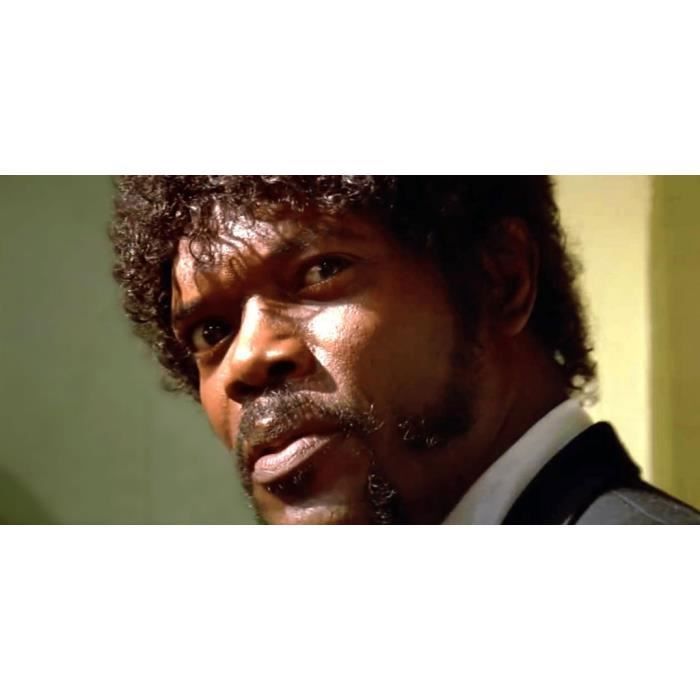 Poster Affiche Samuel L. Jackson Pulp Fiction Regard Effrayant Cinema ...