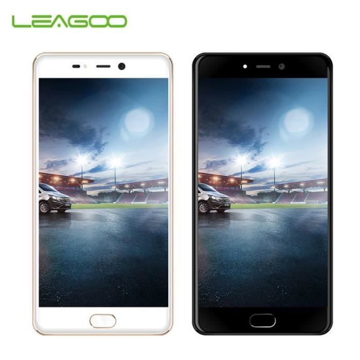 LEAGOO T5c smartphone Android 7.0 5.5 "FHD 3G mémoire 32G ROM Doré ...