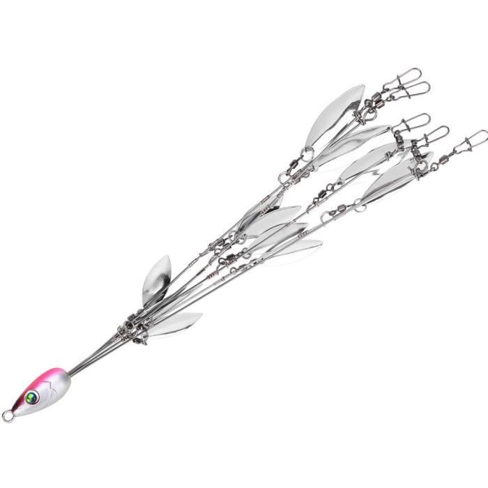 Lv.life Rig multi-leurres Kit Rig de Parapluie à 12 Lames Plate‑Forme d ...