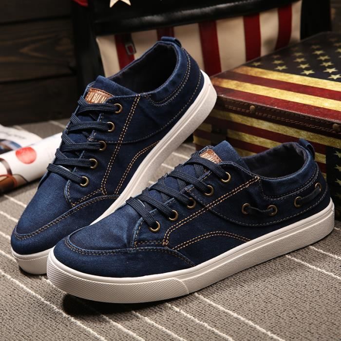 Chaussures Homme Baskets Elite Bleu Bleu - Cdiscount Chaussures