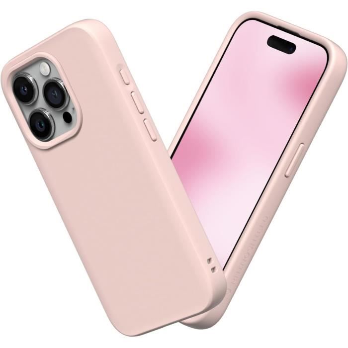 RhinoShield Coque pour [iPhone 15 Pro Max] | SolidSuit - Coque Fine ...
