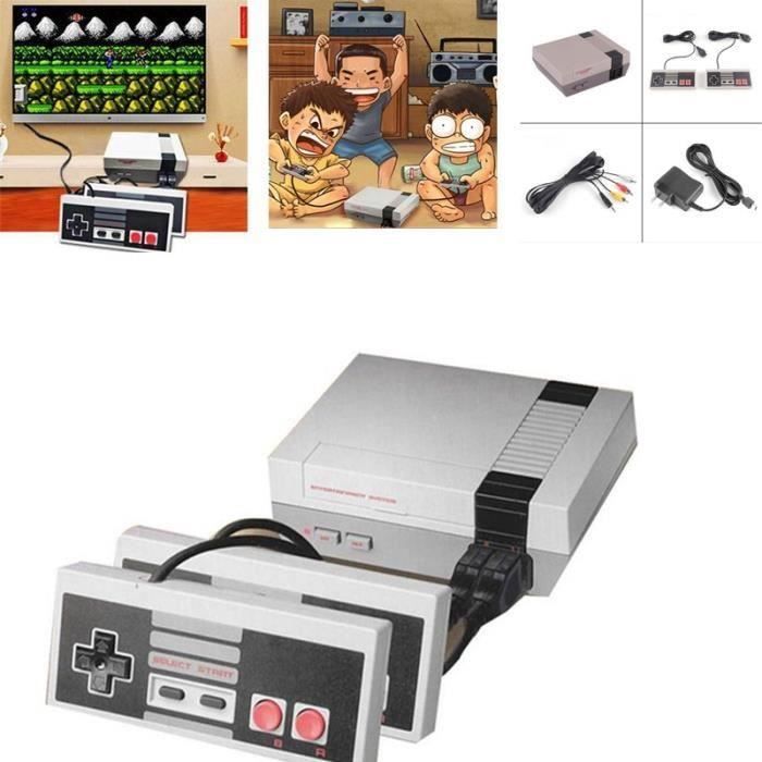 Console de jeux - Nintendo - Mini NES - 500 jeux intégrés - PAL & NTSC ...