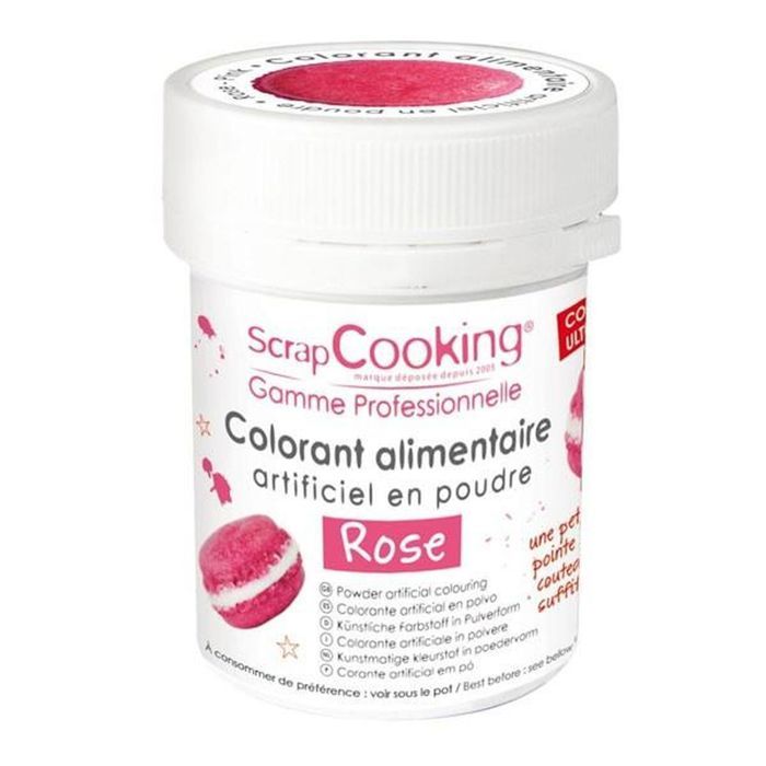 Colorant alimentaire en poudre 10 g - rose - Cdiscount Au quotidien